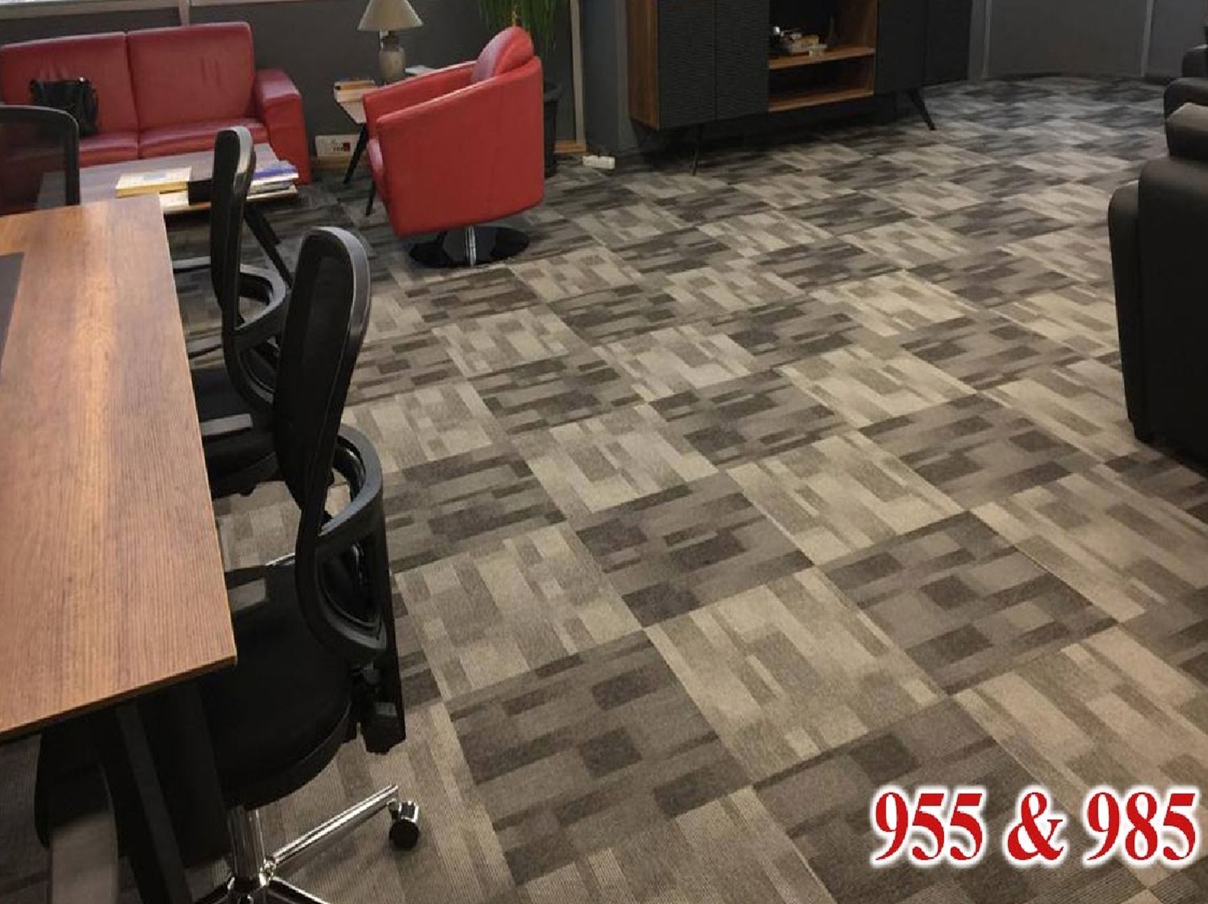 Mars Karo Halı 955-985 | İthal Ofis ve Otel Halısı | 50x50 Karo Halı